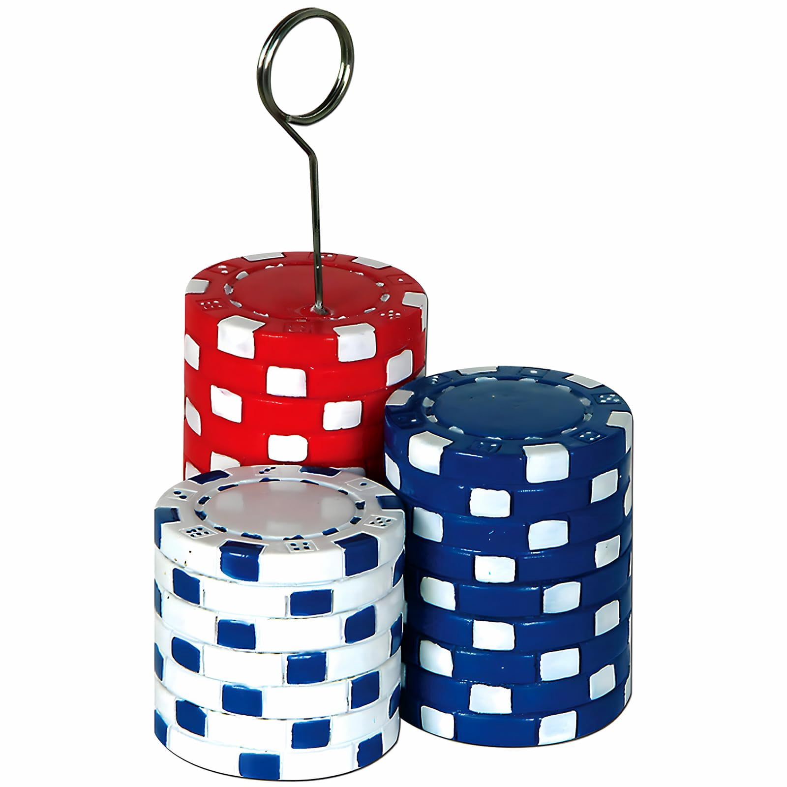 Beistle 50069 Poker Chips Photo Balloon Holder - Walmart.com