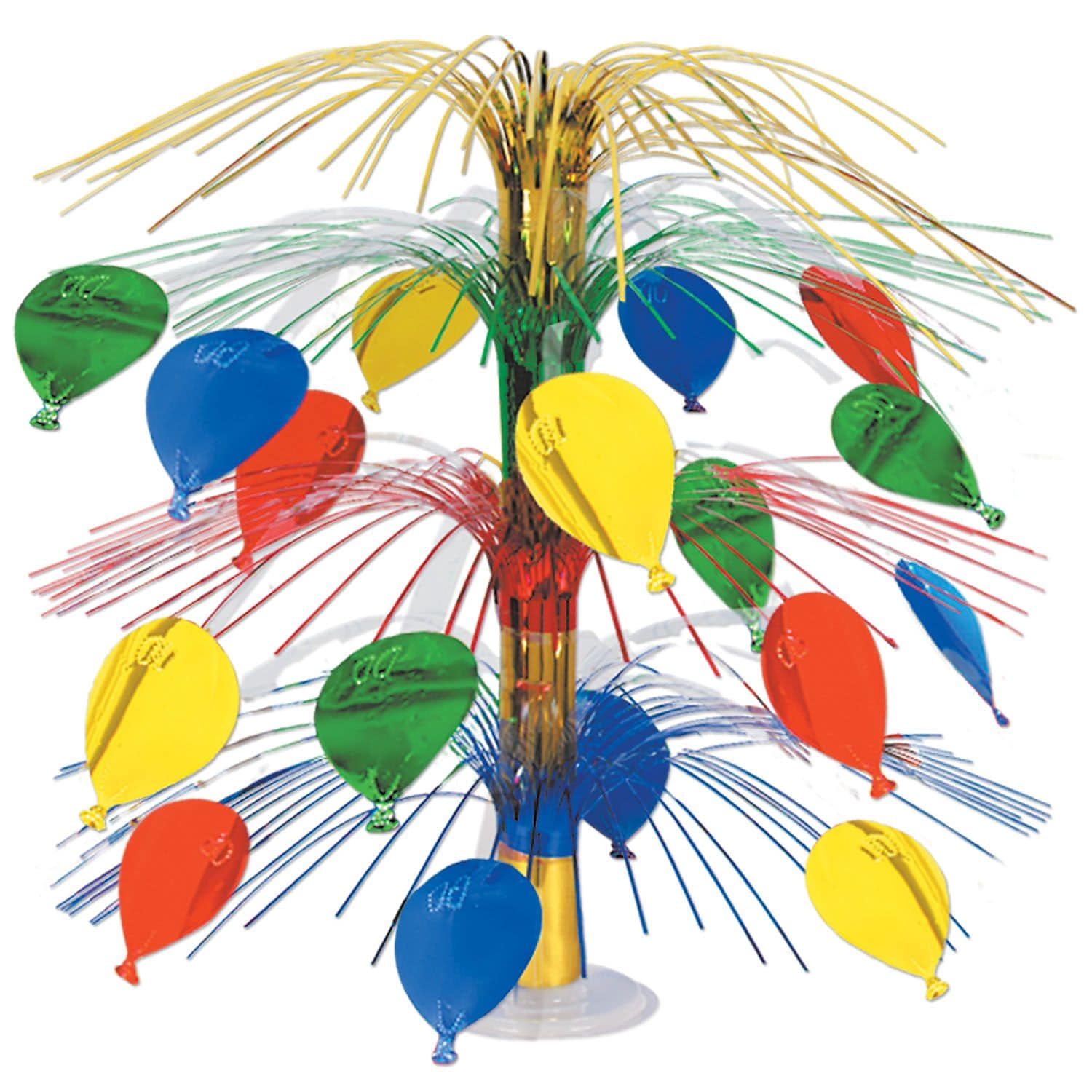 Beistle 50554 Balloon Cascade Centerpiece, 18", Multicolored - Walmart.com