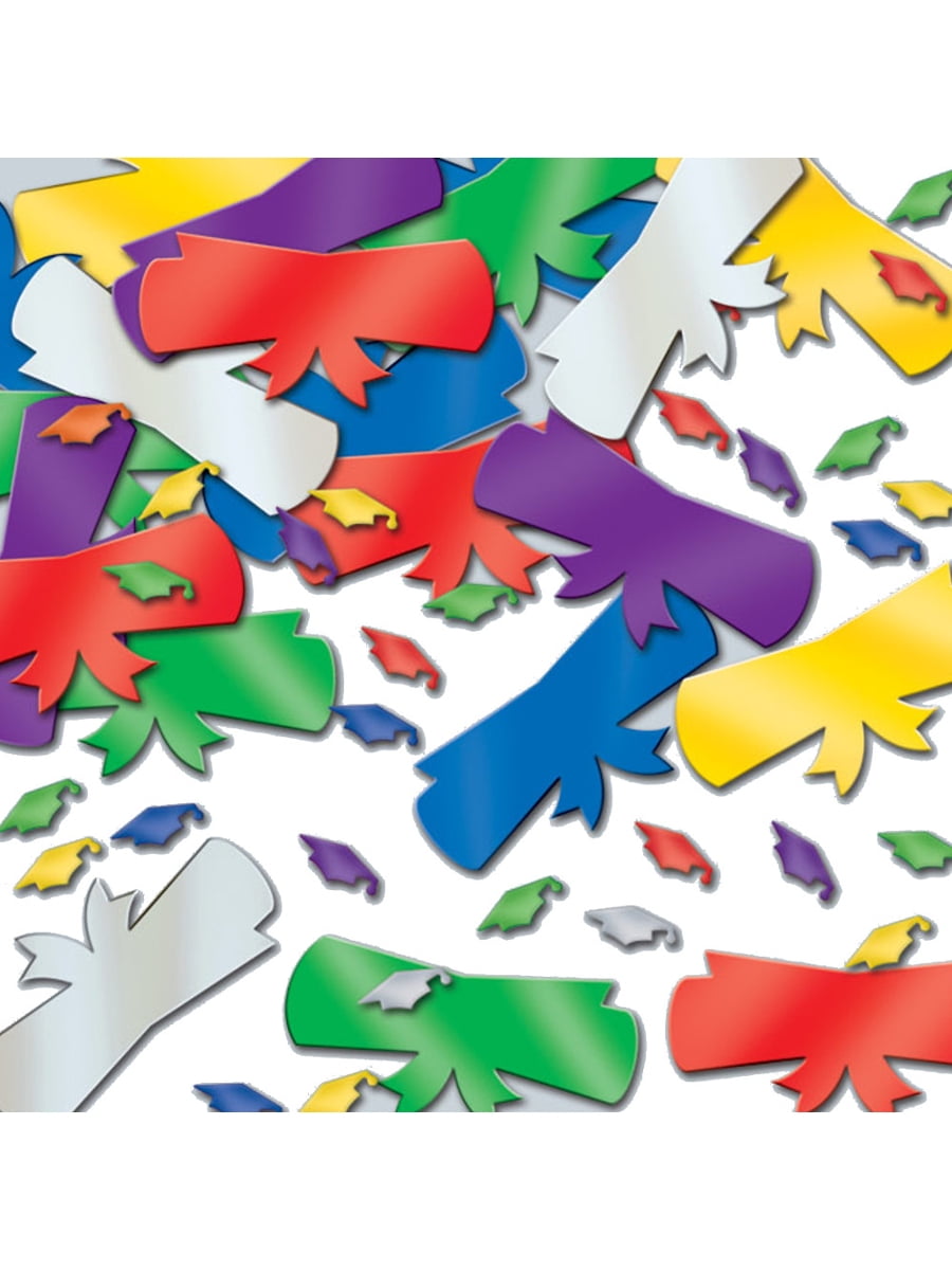Jumbo Fanci-Fetti Graduation Diploma Confetti Celebration Party Decoration - Walmart.com