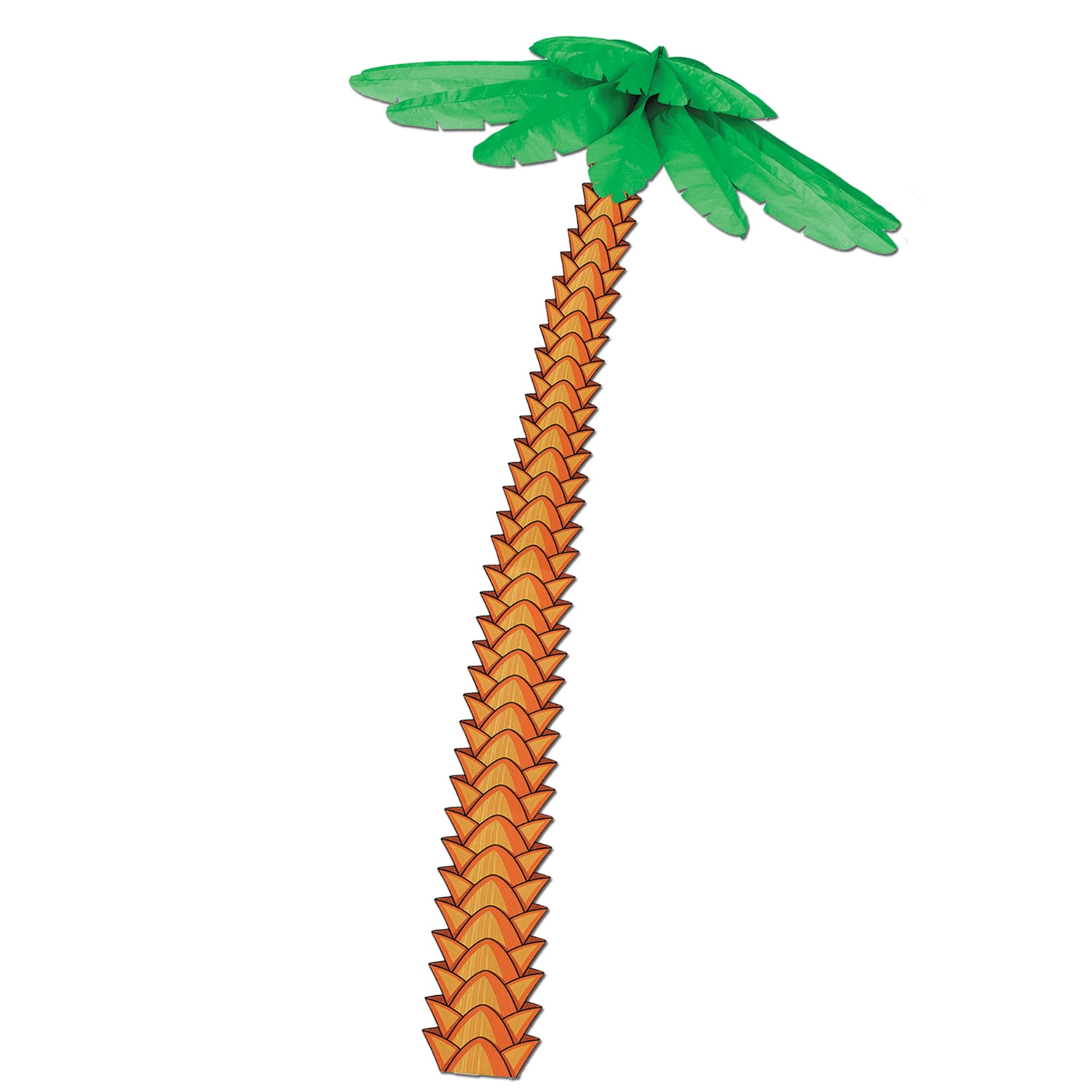 Jointed Palm Tree w/Tissue Fronds, 6' 4", (1/Pkg) - Walmart.com