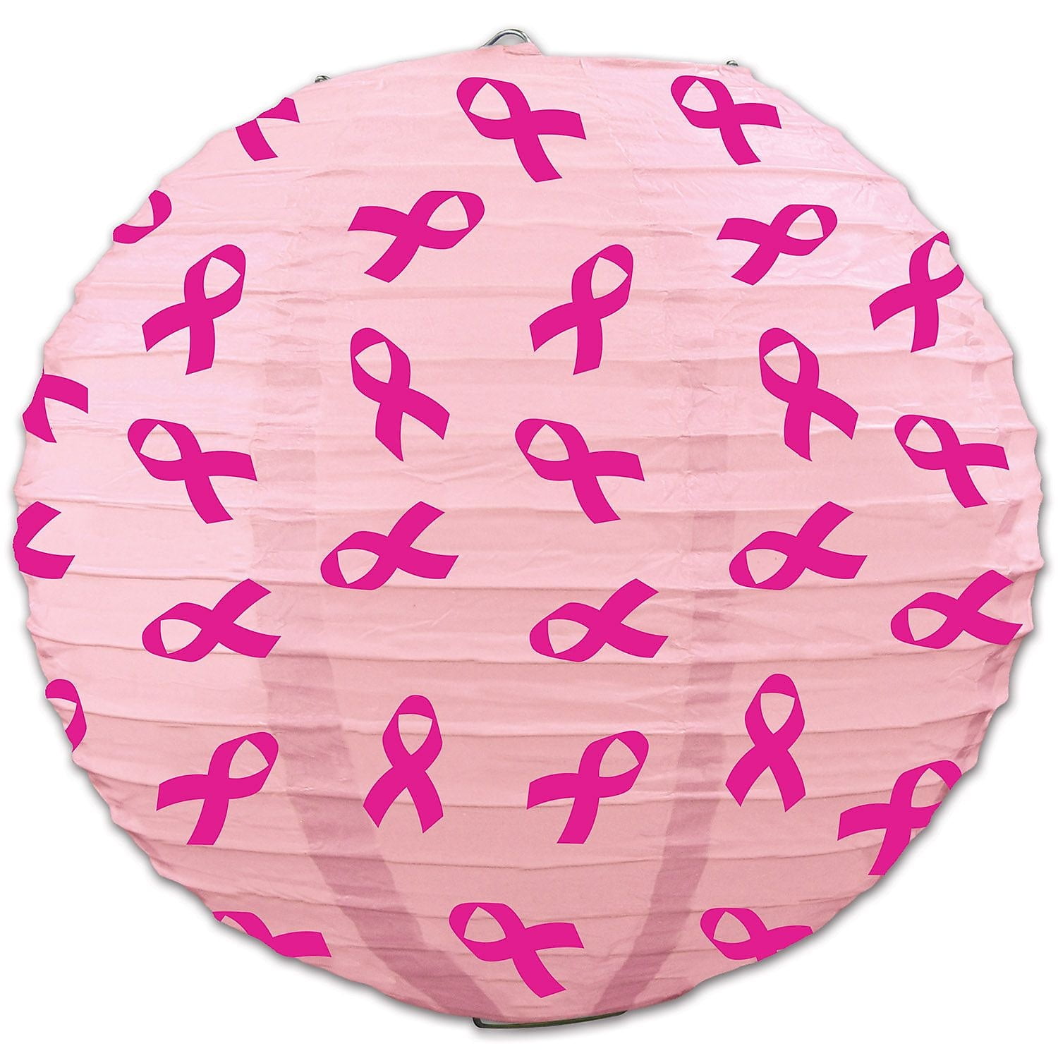 Beistle 9 1/2" Ribbon Paper Lanterns Pink 6/Pack 54565 - Walmart.com