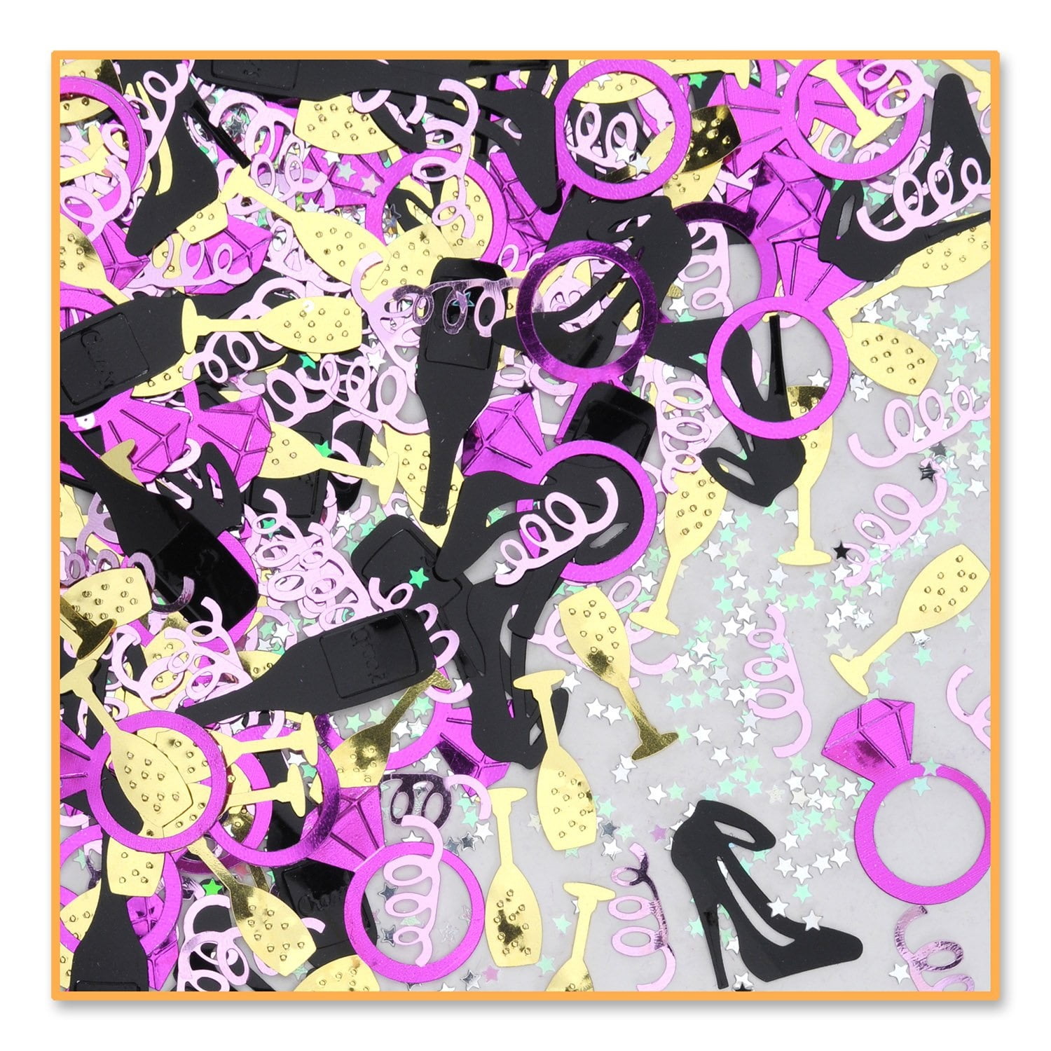 Beistle Bachelorette Party Themed Cutout Plastic Confetti, 1 Pack ...