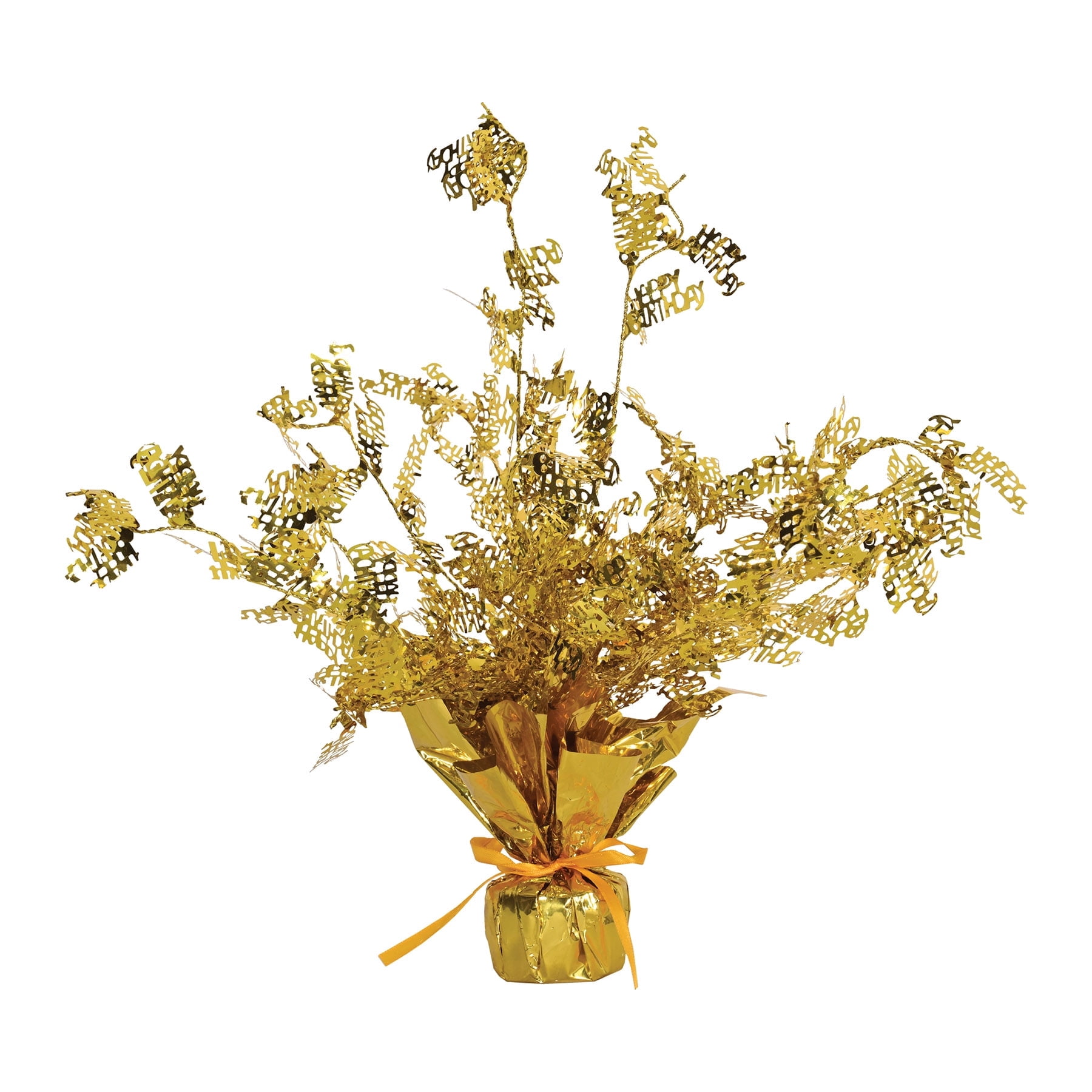 Beistle - Birthday Gleam 'N Burst Centerpiece - 15" - Pack of 12 ...