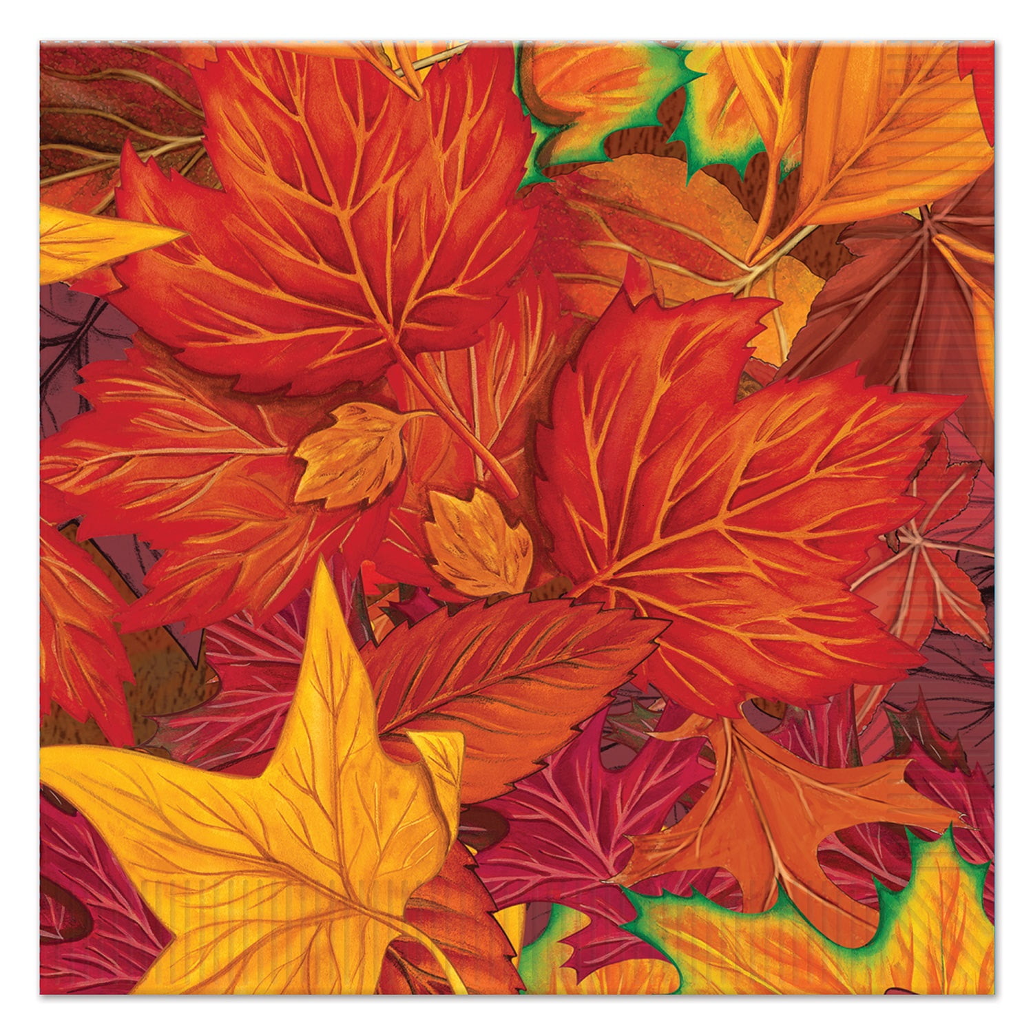 Club Pack of 192 Majestic Red and Gold Fall Leaf Thanksgiving Party ...