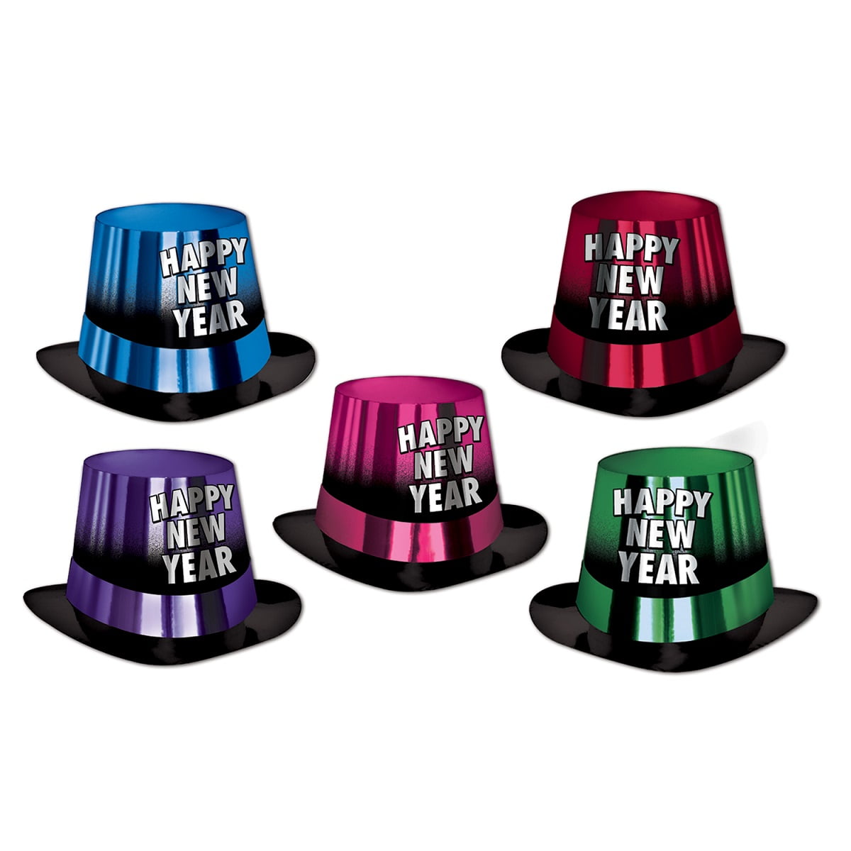Beistle Club Pack of 25 Entertainer Hi-Hat "Happy New Years" Legacy ...