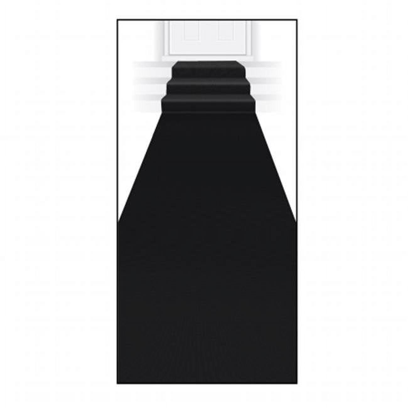 Beistle Company Black Carpet Runner - Black - Walmart.com