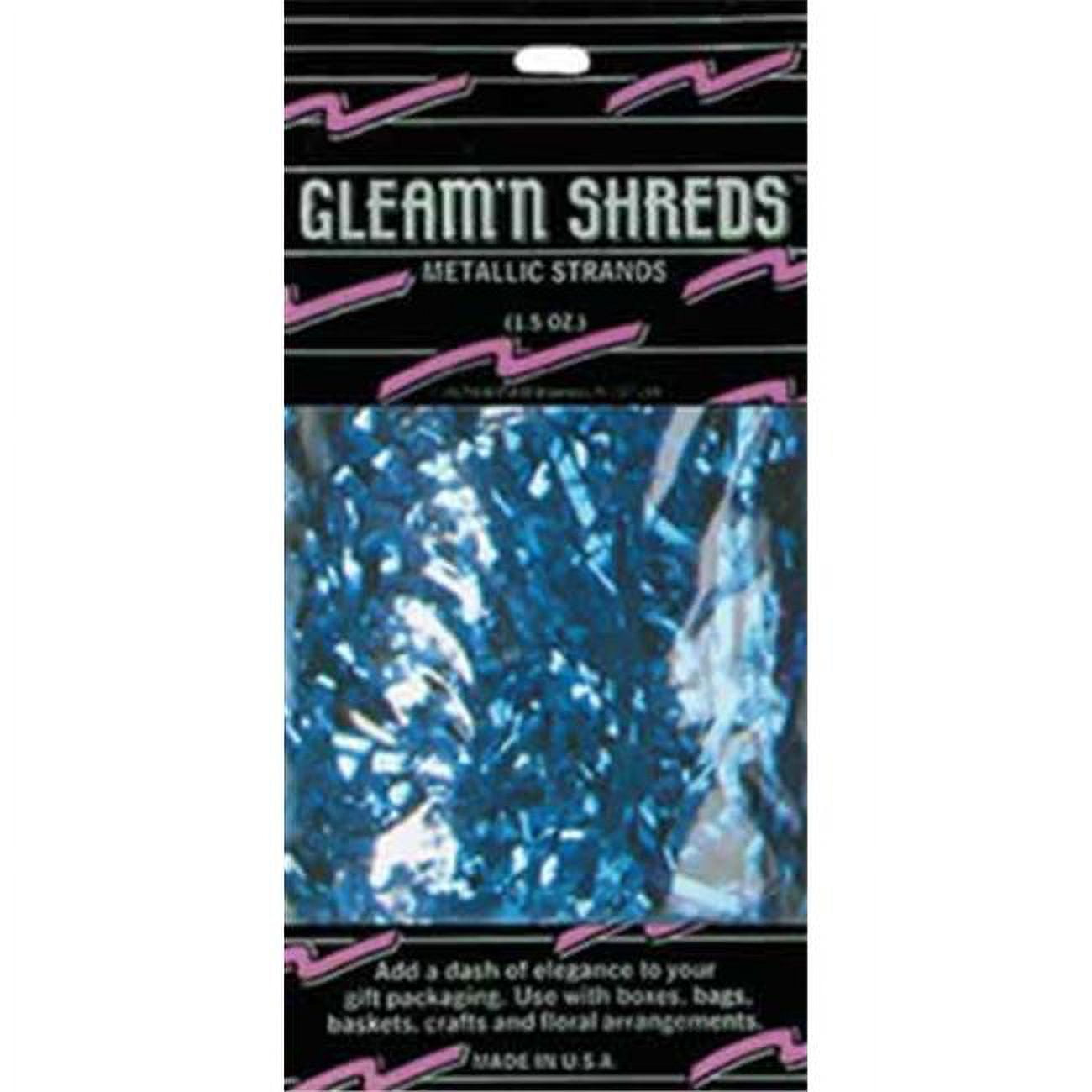 Beistle - Gleam N Shreds Metallic Strands - Blue - Pack of 12 - Walmart.com