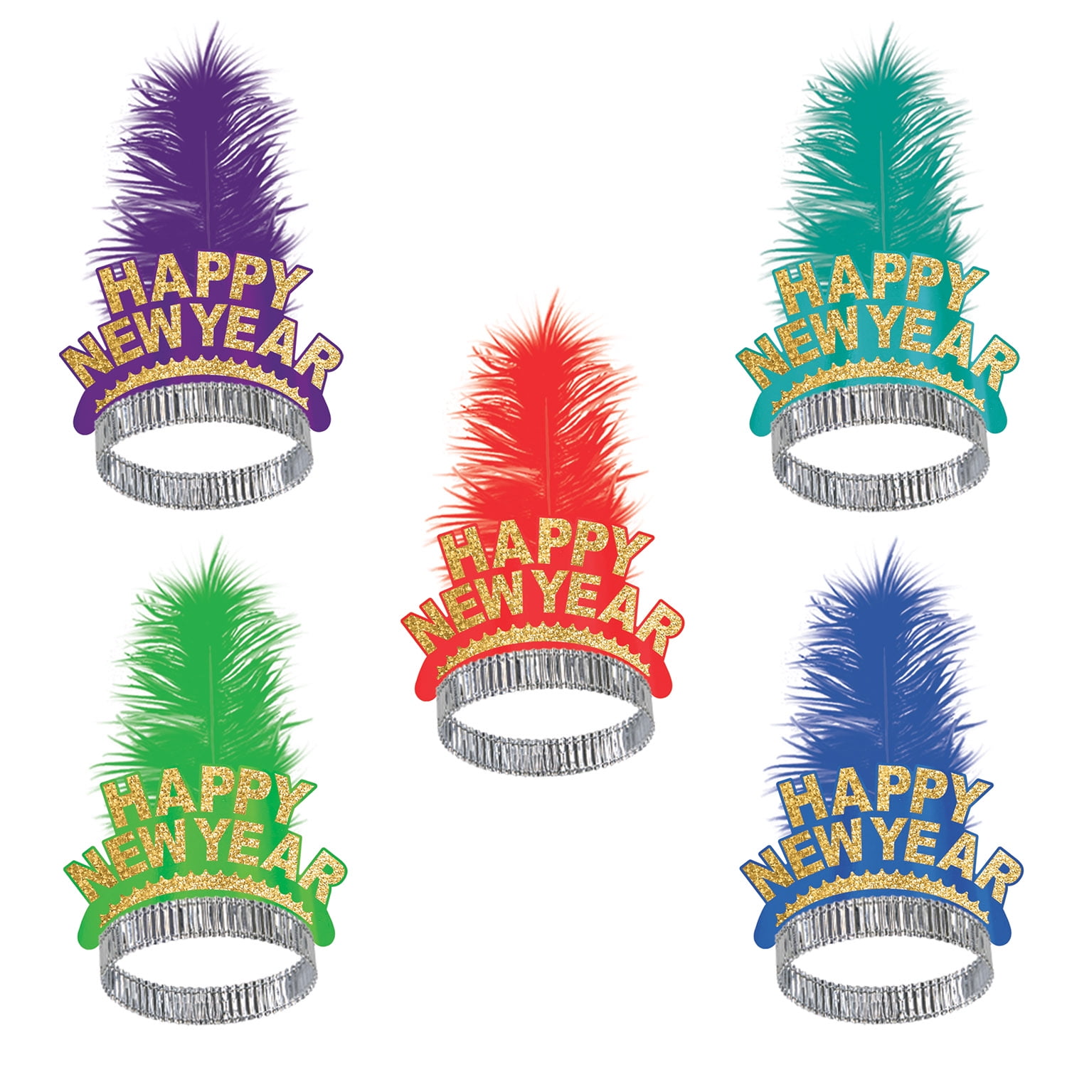 Beistle - Gold Coast Tiaras - Pack of 50 - Walmart.com