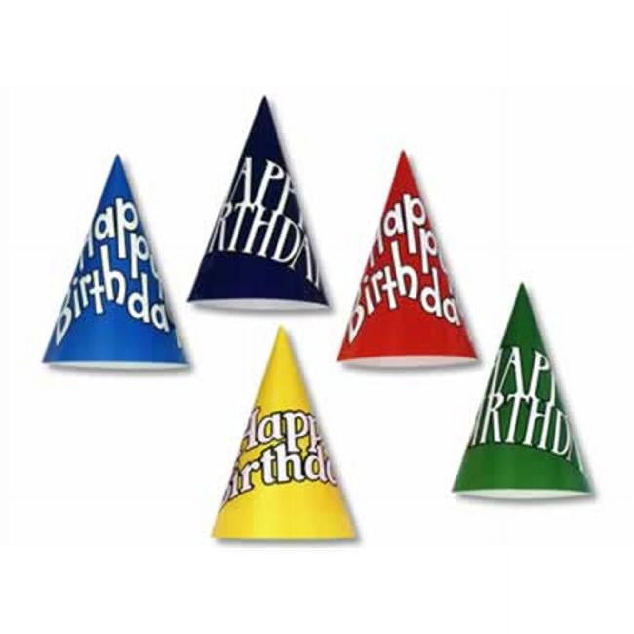 Beistle - Happy Birthday Hats- Pack of 144 - Walmart.com