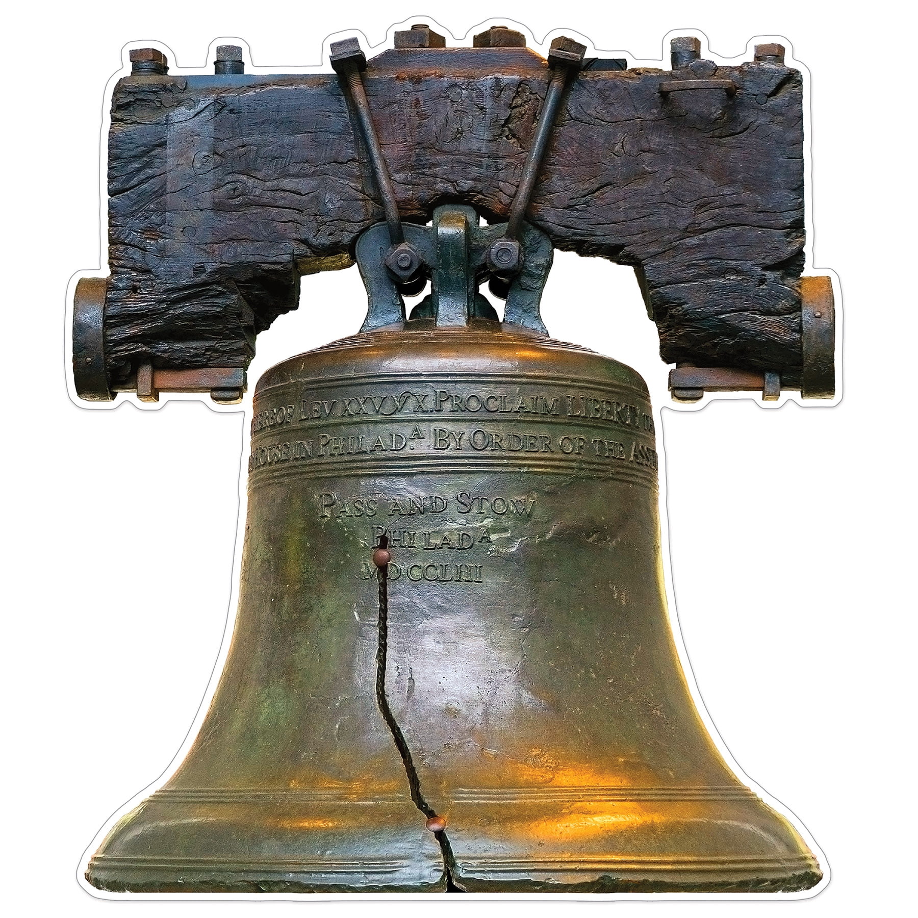 Liberty Bell Stand-Up, 4' 4" x 3' 9¾" - Walmart.com