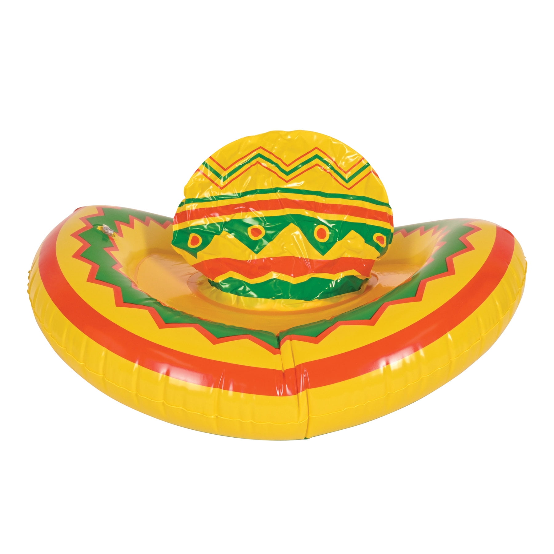 12 Pack Bulk Inflatable Sombrero - Walmart.com