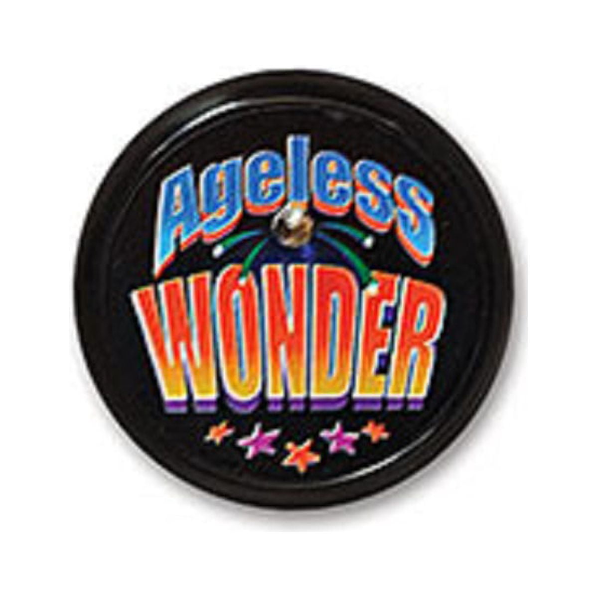 Beistle Pack of 6 Black "Ageless Wonder" Birthday Celebration Blinking ...