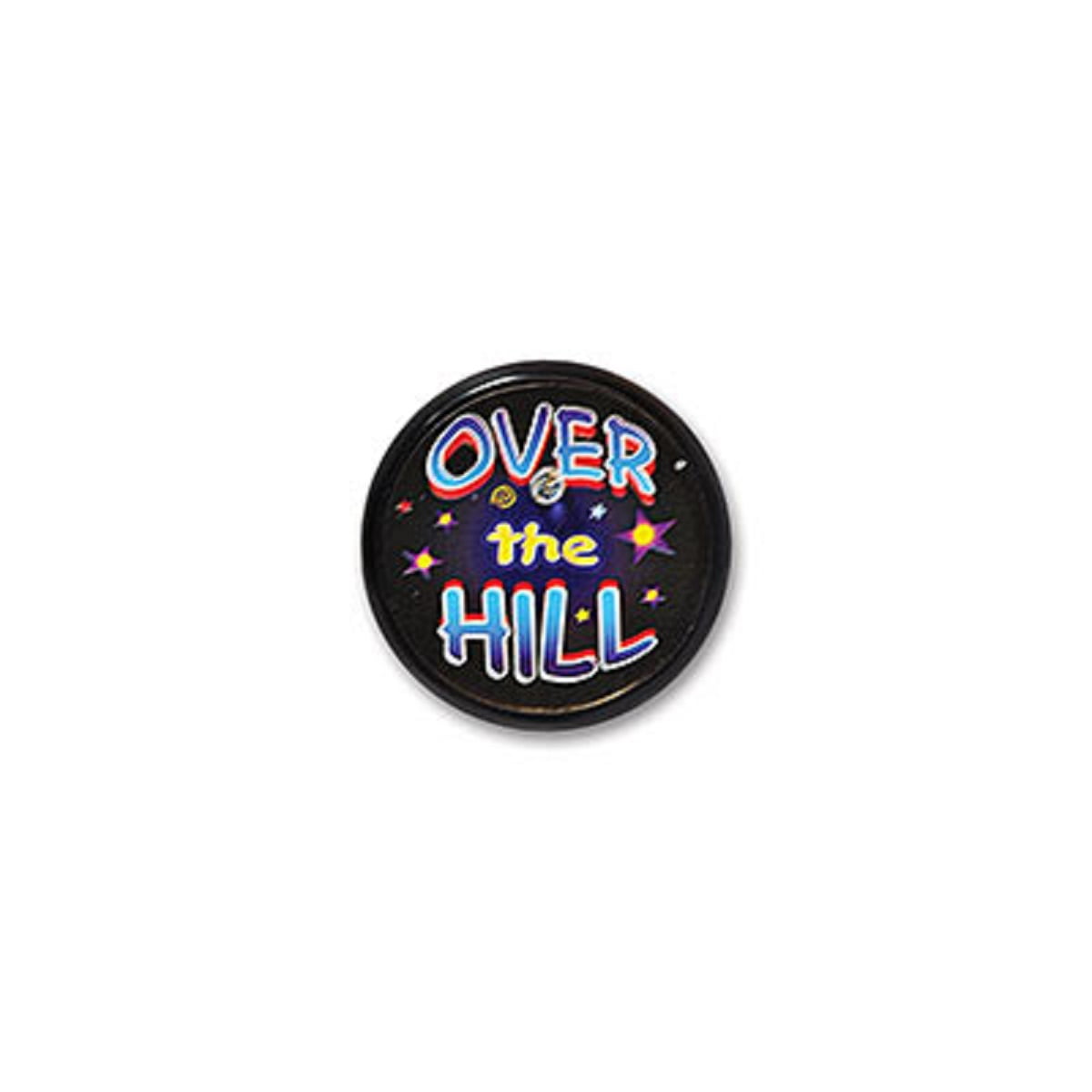 Beistle Pack of 6 Black "Over-The-Hill" Birthday Celebration Blinking ...