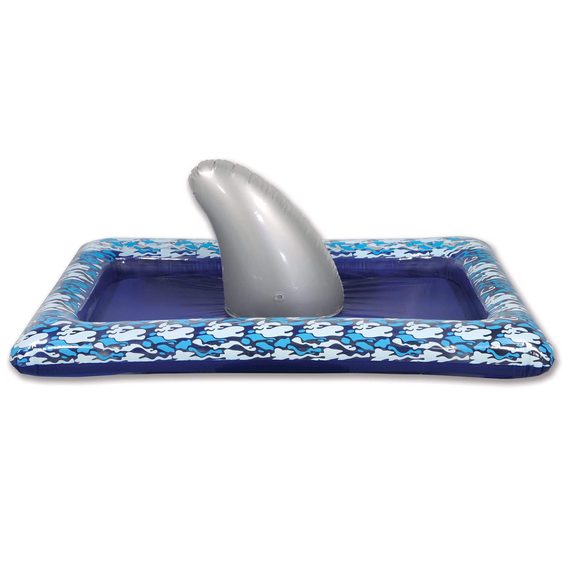 Beistle Inflatable Shark Party Cooler Serving Tray, Ice Table Food ...