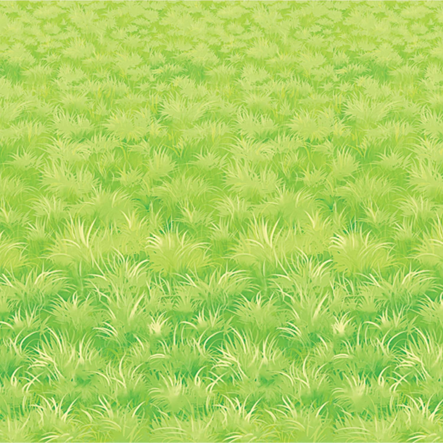 Beistle Printed Plastic Green Meadow Grass Photography Backdrop ...