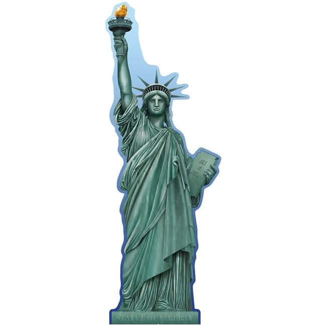 Beistle Statue Of Liberty Stand-Up - Pack of 12 - Walmart.com