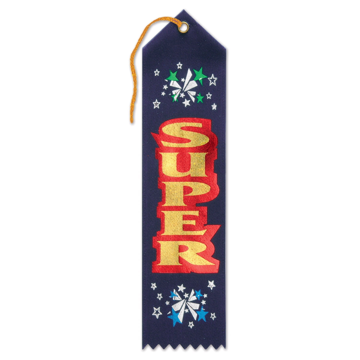 Beistle - Super Award Ribbon - 2" x 8" - Pack of 6 - Walmart.com