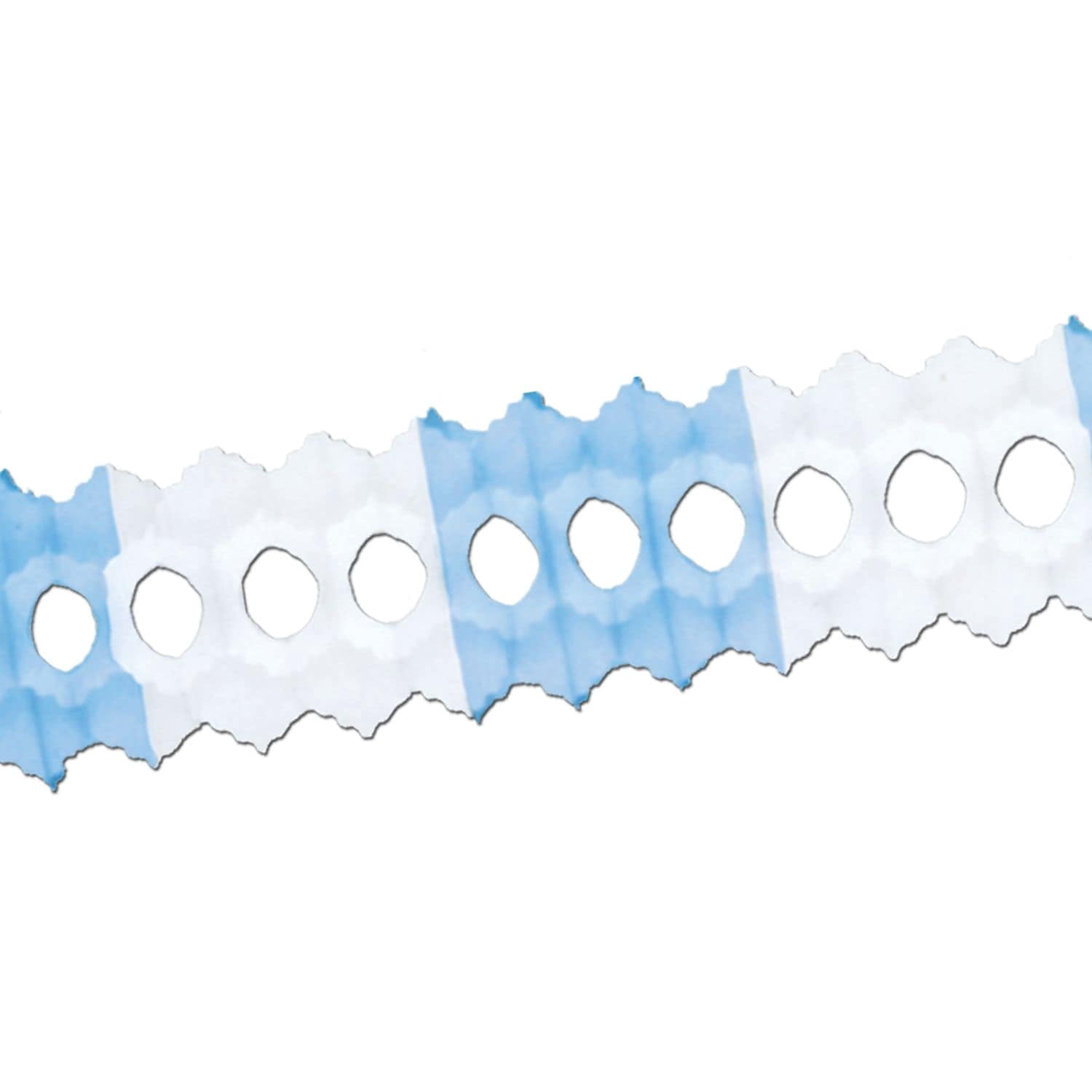 Beistle Tissue Paper Arcade Garland Baby Shower Party Decorations, 5.5 ...