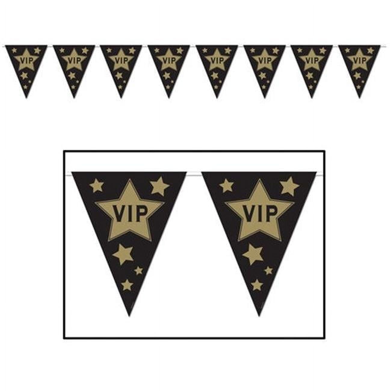 Beistle VIP Pennant Banner Pack of 12 - Walmart.com