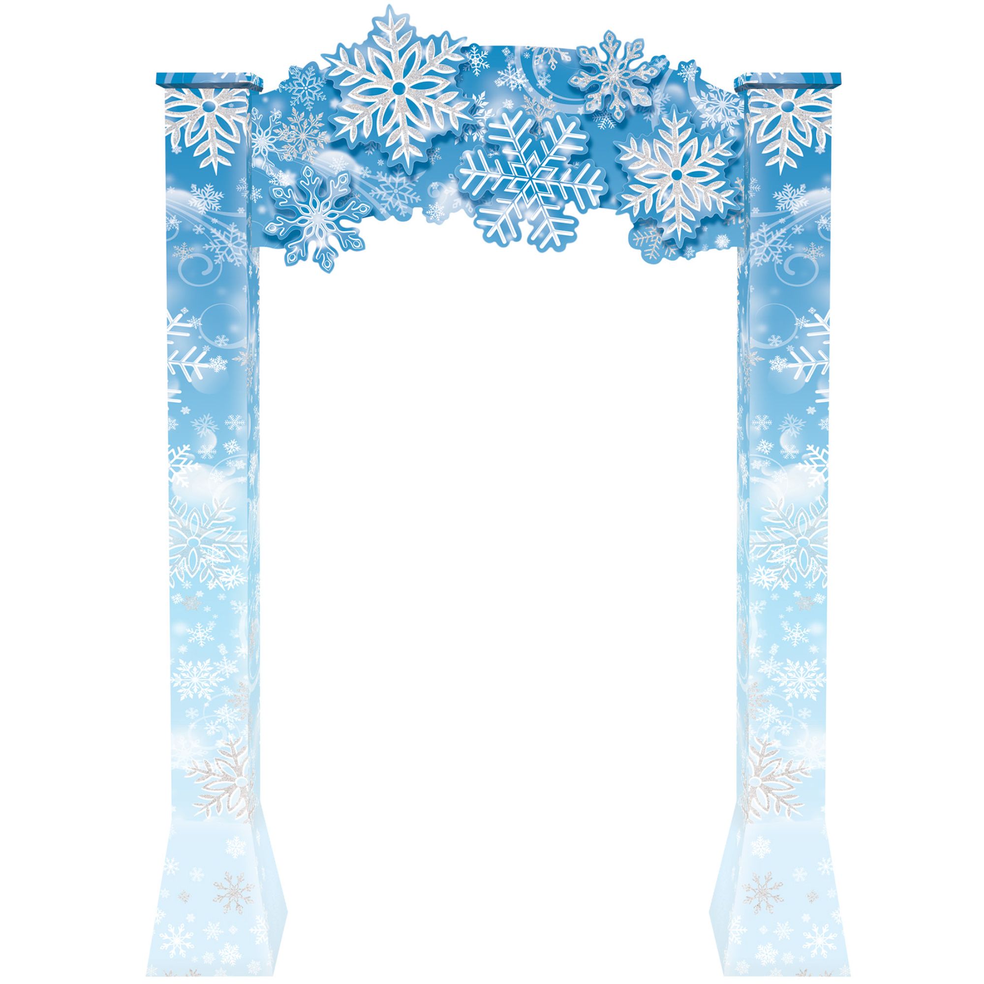Beistle Winter Wonderland 3D Archway Christmas Decoration - 8.25 ...