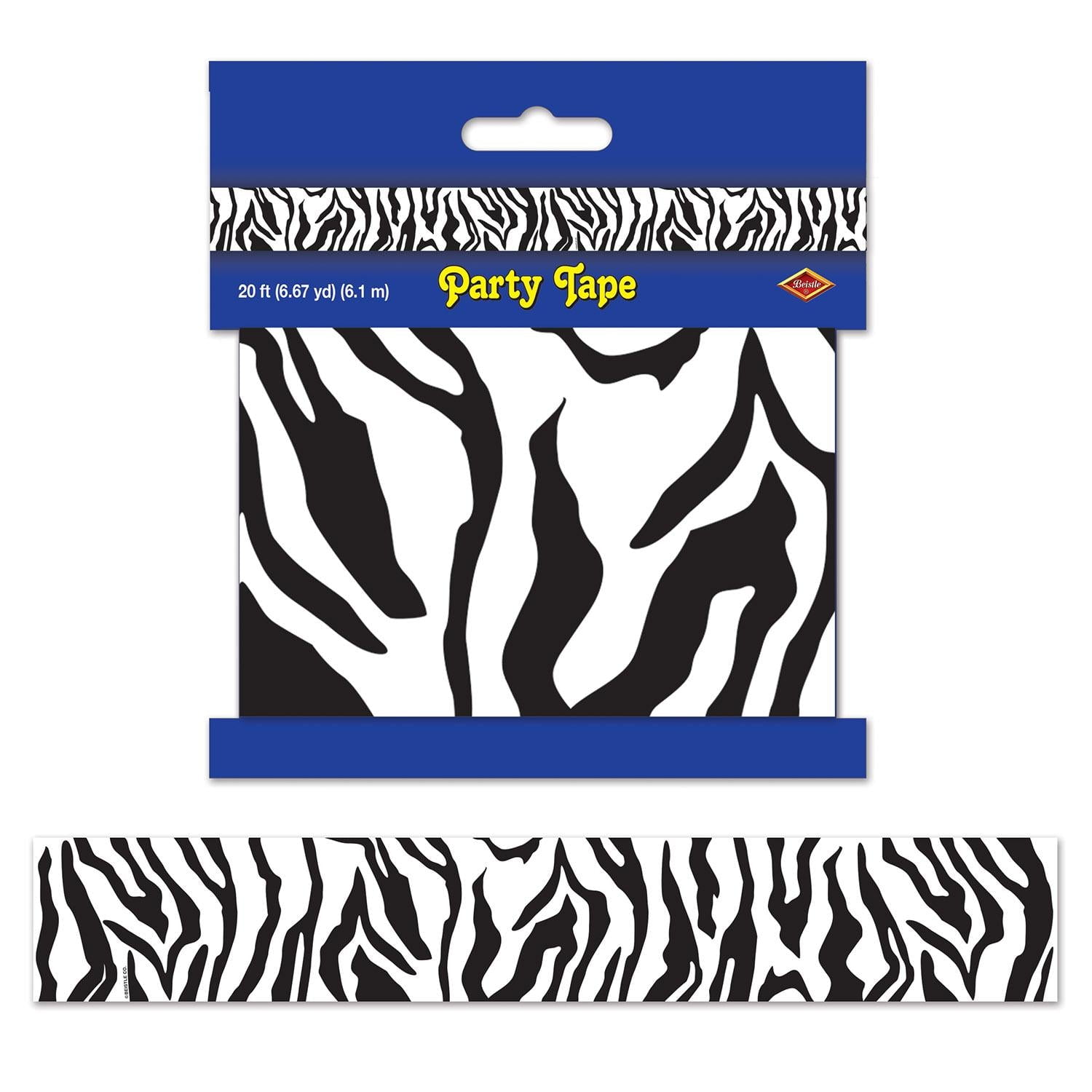 Zebra Duck Tape