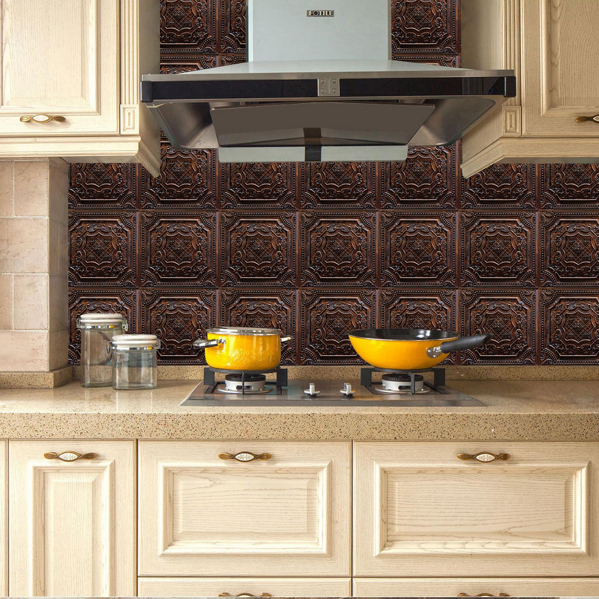 Beiwei Stickers Decal Vinyl Wall Tiles Self-Adhesive 20 Sheets ...