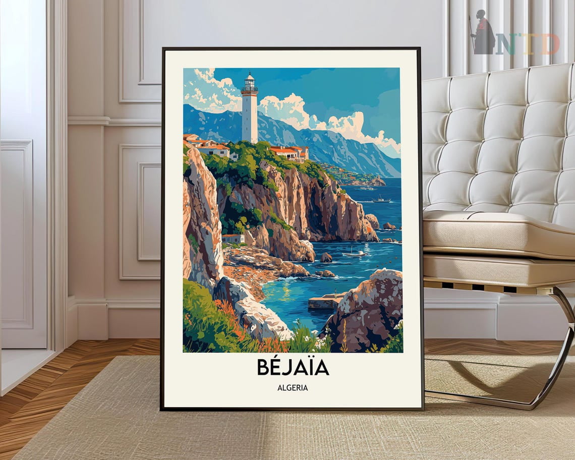 Bejaia Print, Bejaiabejaia Poster, Bejaia Photo, Bejaia Poster Print, Bejaia Travel Poster ...