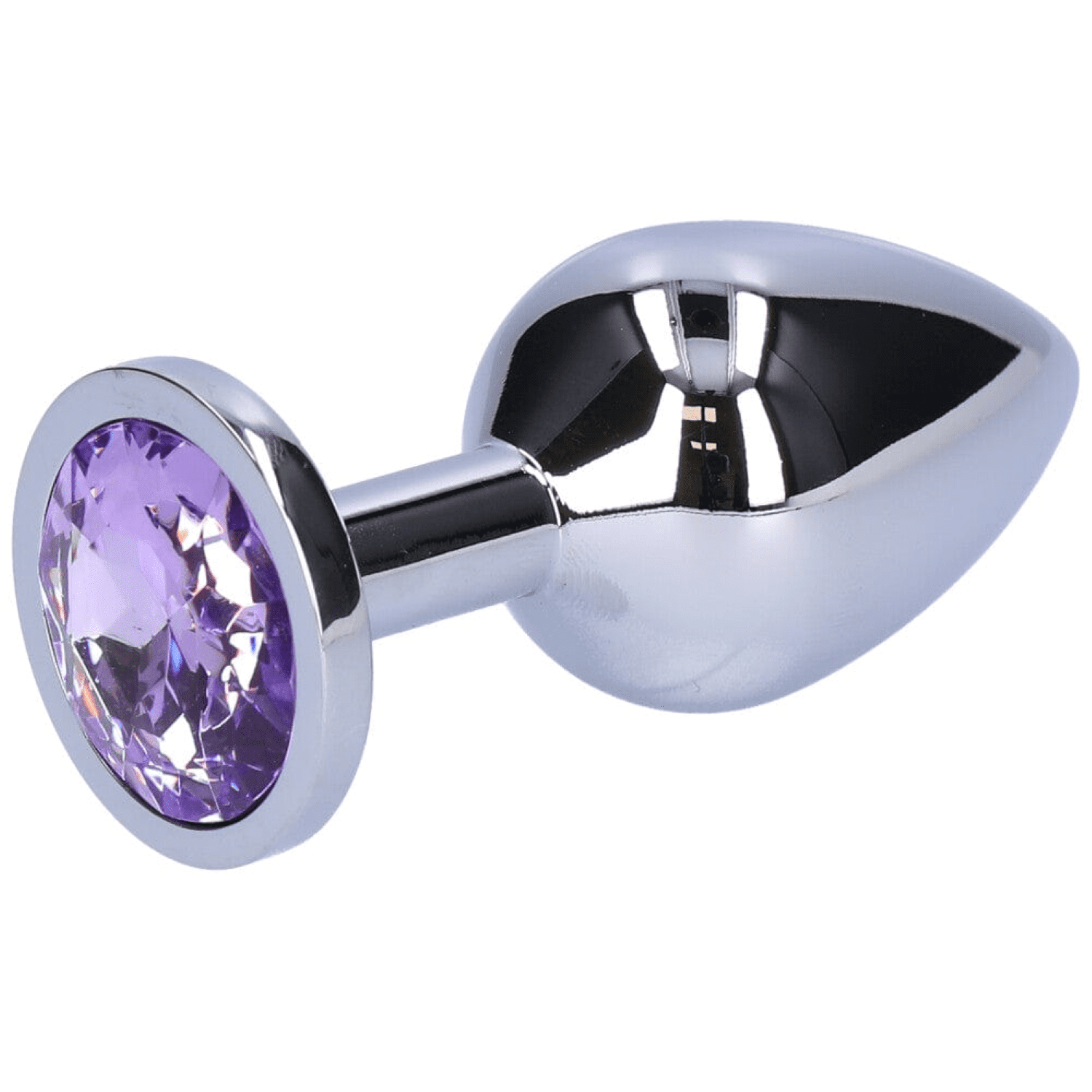 Bejeweled Anal Plug - Glamorous Alloy Metal Butt Plug for Solo Play & Couples - Hypoallergenic ...