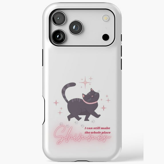 Bejeweled Cat Protective Case for iPhone 11 12 13 14 15 16 17 Pro Max ...