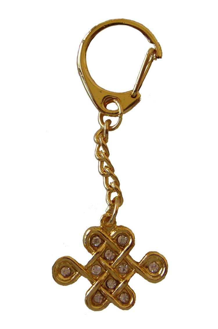 Bejeweled Mystic Knot Amuelet Keychain - Infinity Symbol - Walmart.com