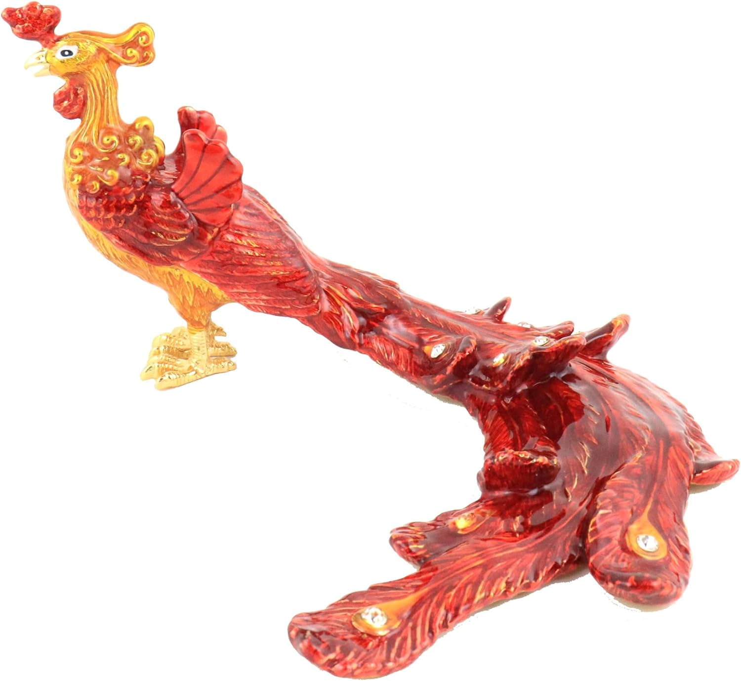 Bejeweled Rising Phoenix Statue - Walmart.com