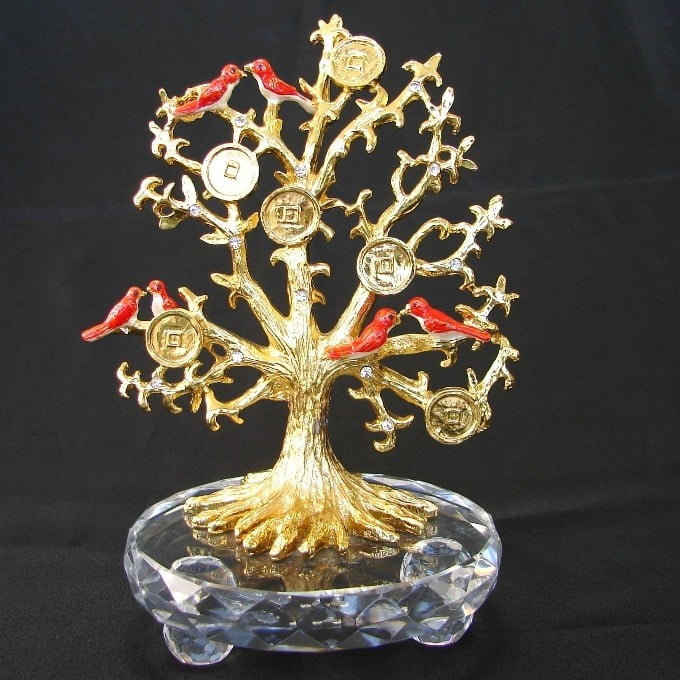 Bejeweled Tree of Life with Birds by Feng Shui Import LLC - Walmart.com
