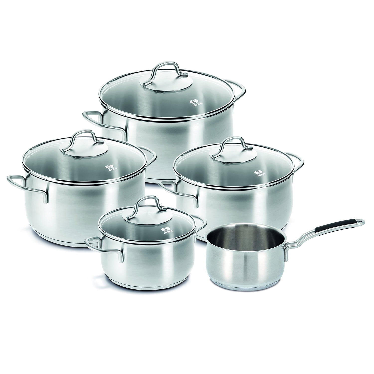 Beka Royal 5(9) piece Cookware Set, Stainless Steel - Walmart.com