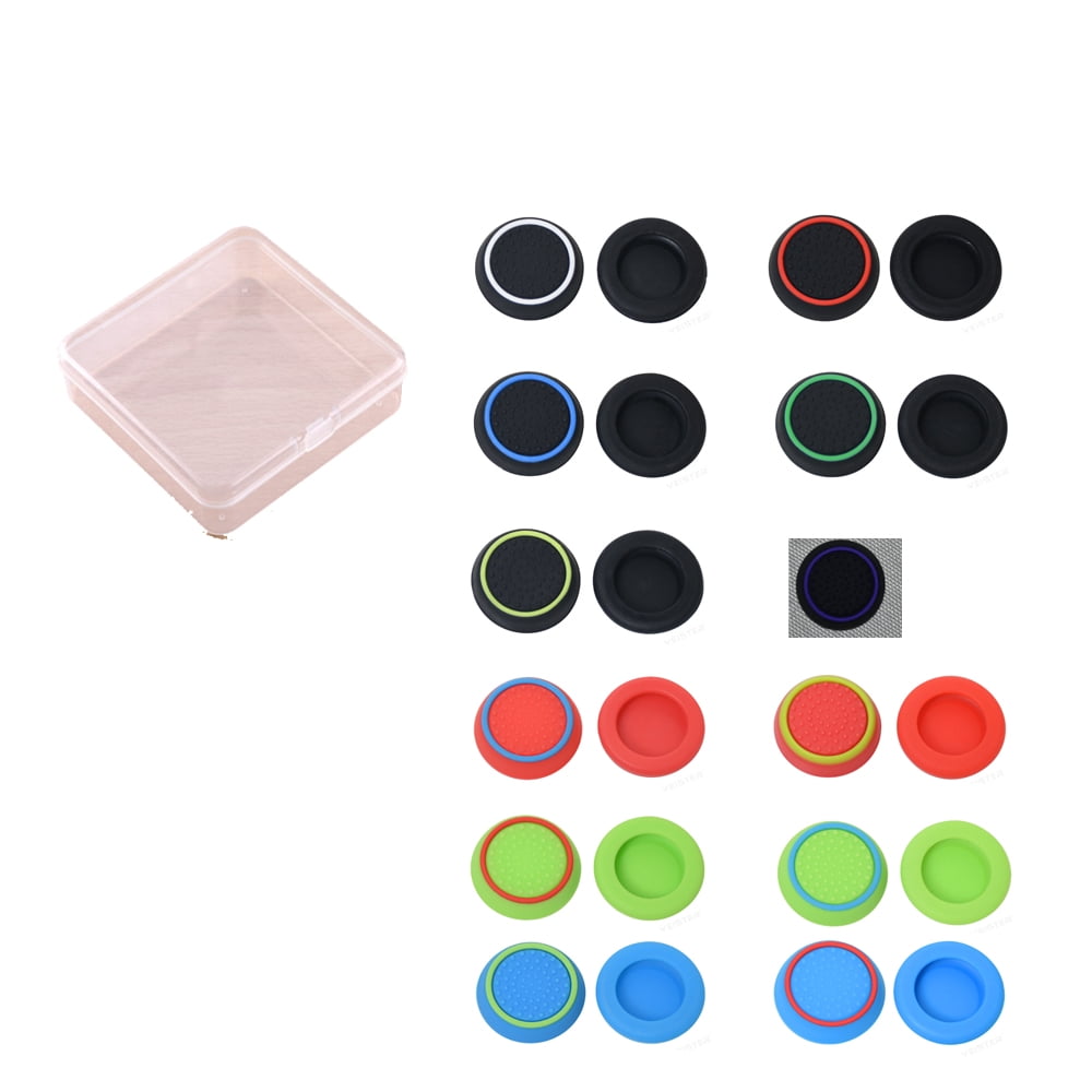 Bekayaa 24 Pieces Analog Stick Joystick Caps, Silicone Thumb Grips ...
