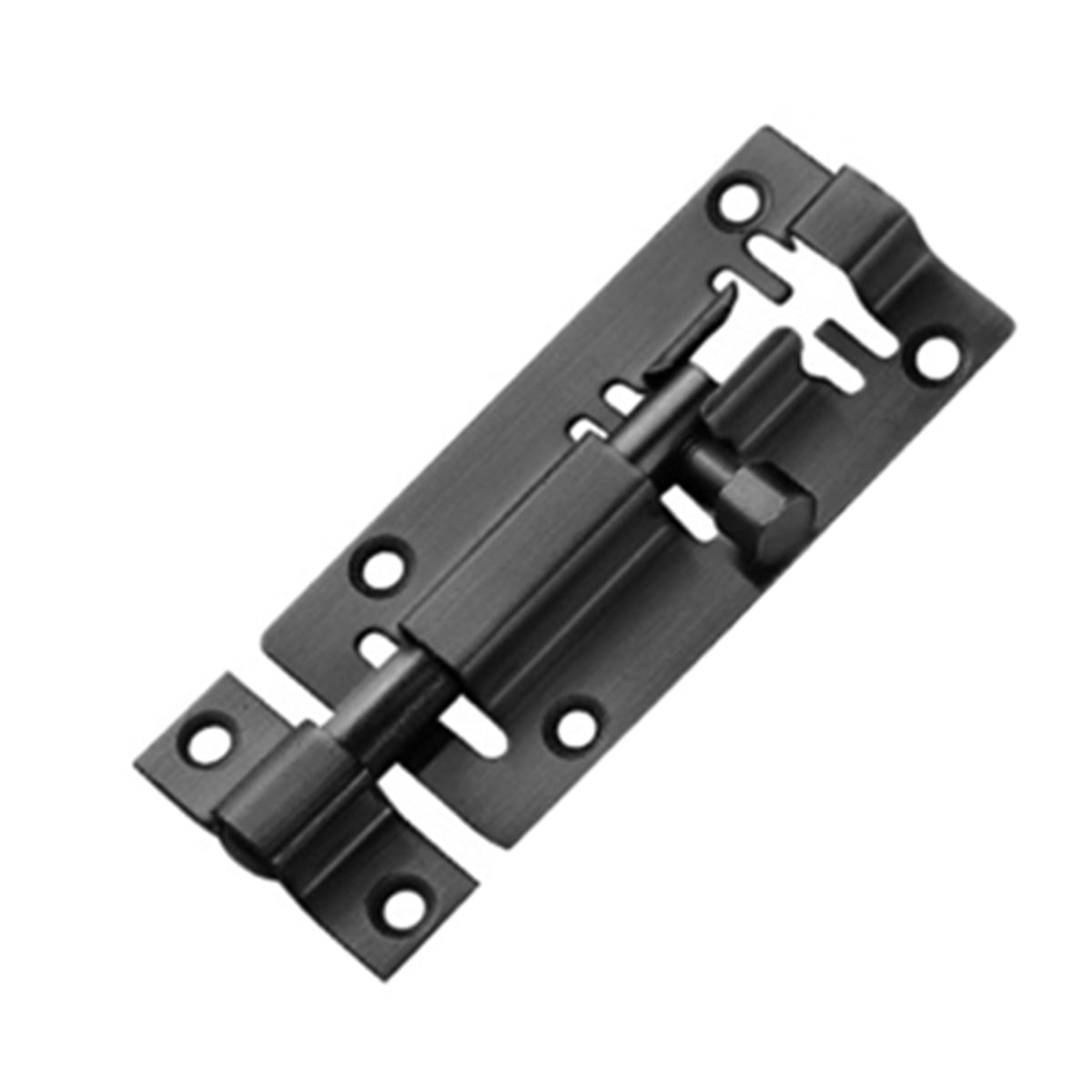 Bekayaa Mini 3-Inch Stainless Steel Slide Bolt, Black Finish, Barrel ...