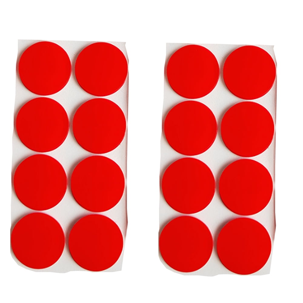 Bekayaa Red Round Color Coding Stickers, Removable, Fiery Red Dots, 12 ...