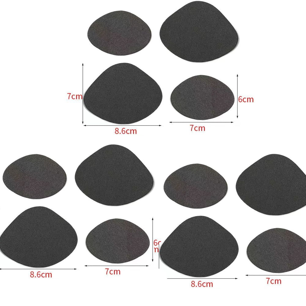 Bekayaa Shoe Heel Repair Kit, 12PCS Black, Quick Fix for Sneakers ...