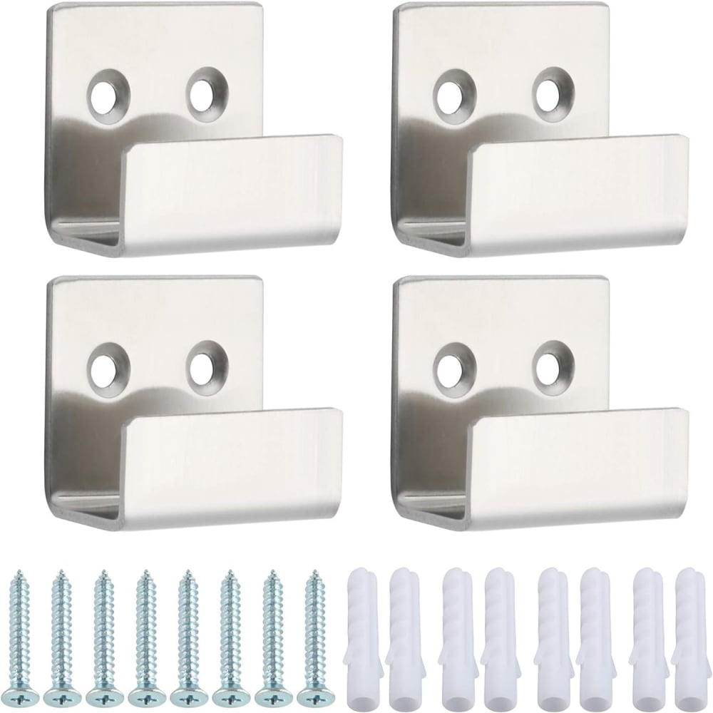 Bekayaa Stainless Steel Tile Hanger, Flat Hooks, 64 Pcs, Heavy Duty ...