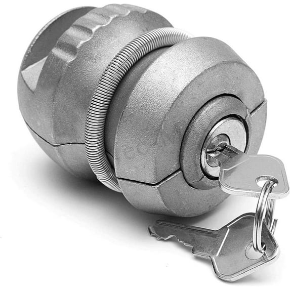 Bekayaa Universal Adjustable Coupler Lock, Trailer Hitch Lock, Anti ...