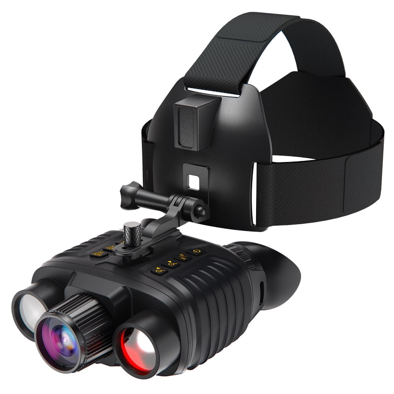 BekinTek Helmet Mountable Night Vision Binoculars Head Mounted NVG ...