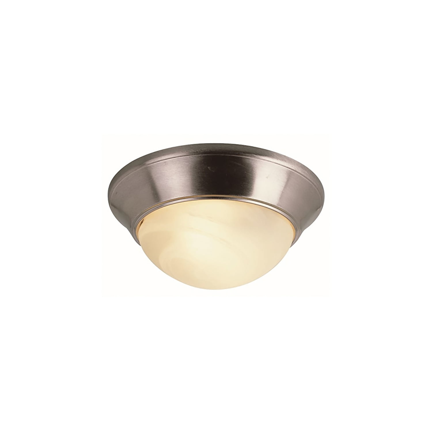 Bel Air Lighting Athena 6 in. H x 12 in. W x 12 in. L Brushed Nickel ...
