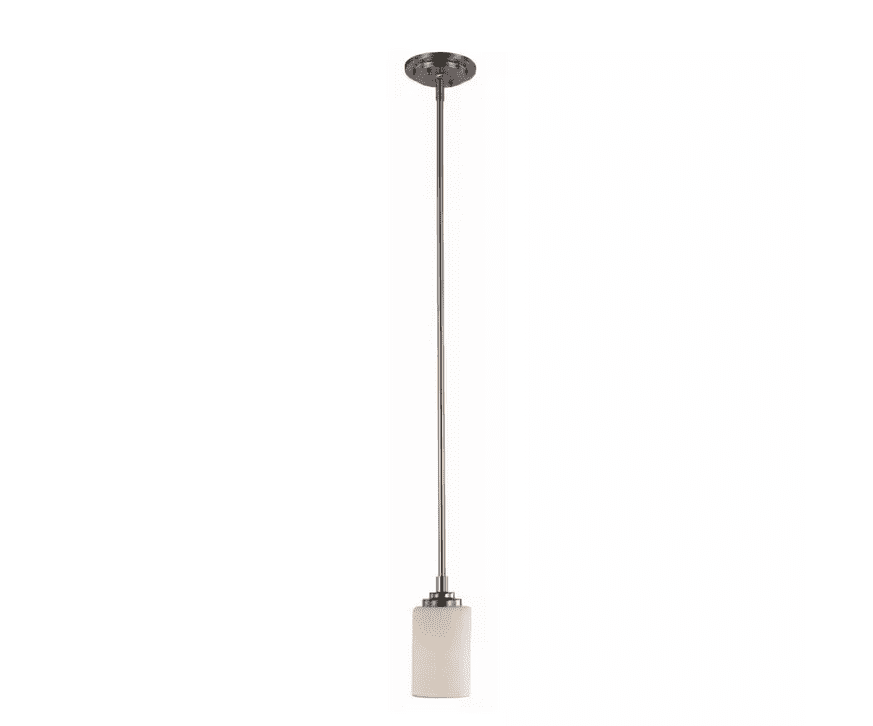 Bel Air Lighting Mod Pod 1-Light Brushed Nickel Hanging Mini Pendant ...