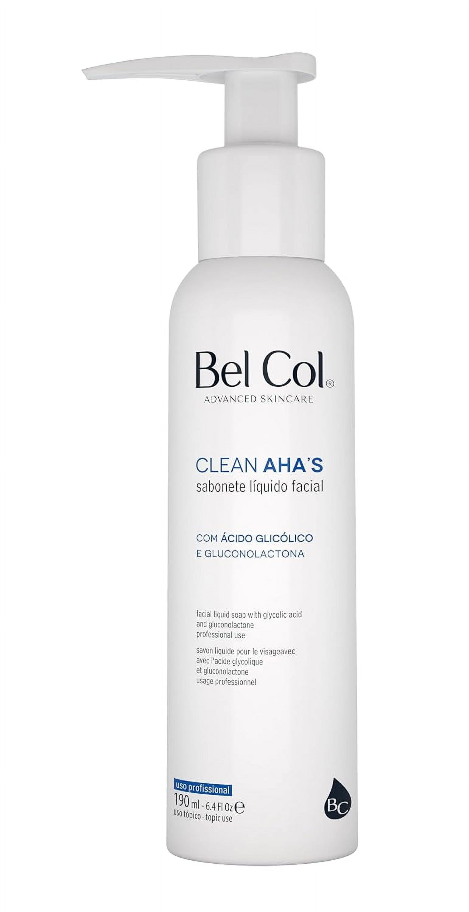 Bel Col Clean AHA’s Soap with Glycolic Acid and Gluconolactone - Deep ...