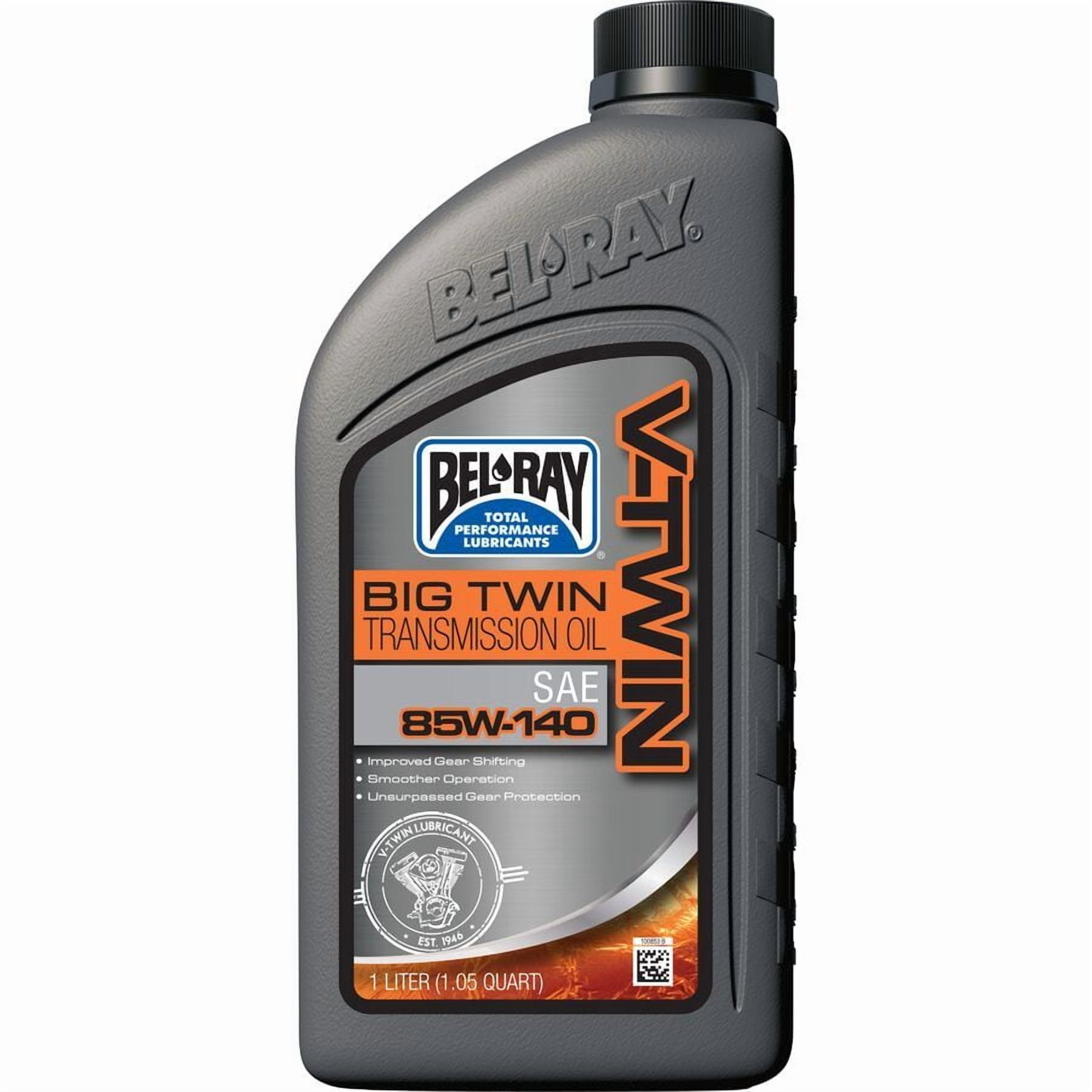 Bel-Ray 96900-BT1; Big Twin Trans Oil 85W - Walmart.com