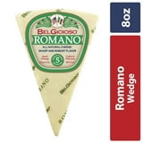 BelGioioso Romano Cheese Wedge, Specialty Hard Cheese, 8 oz ...