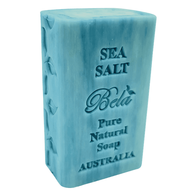 Bela 5.7-ounce Sea Salt Pure Natural Australian Embossed Single Bar ...