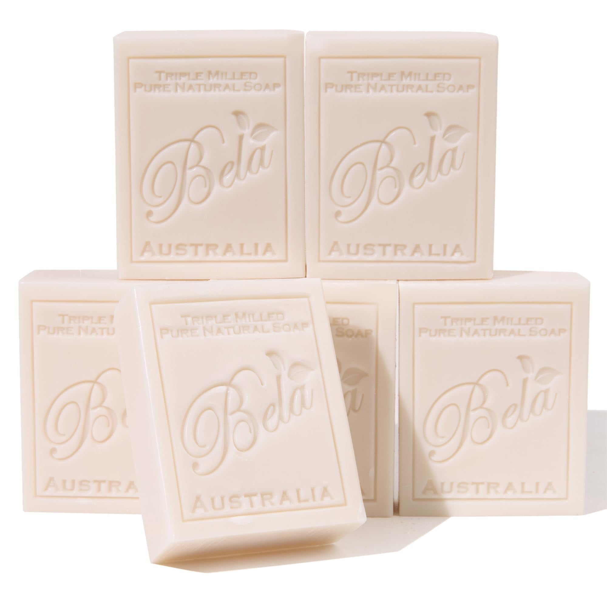 Bela Extra Creamy Goats Milk Natural Ingredient Soap Bars Triple