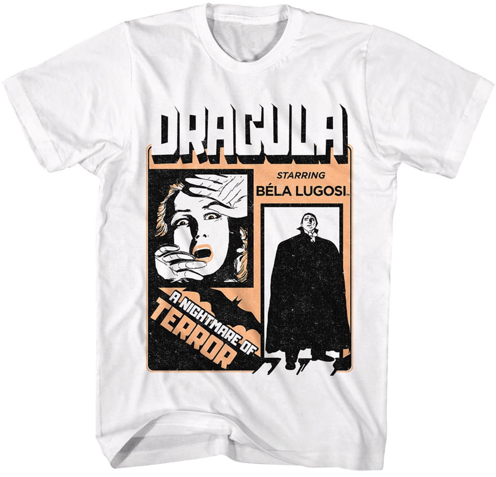 Bela Legosi Dracula 2C Horror Movie T-shirt, 5XL White - Walmart.com