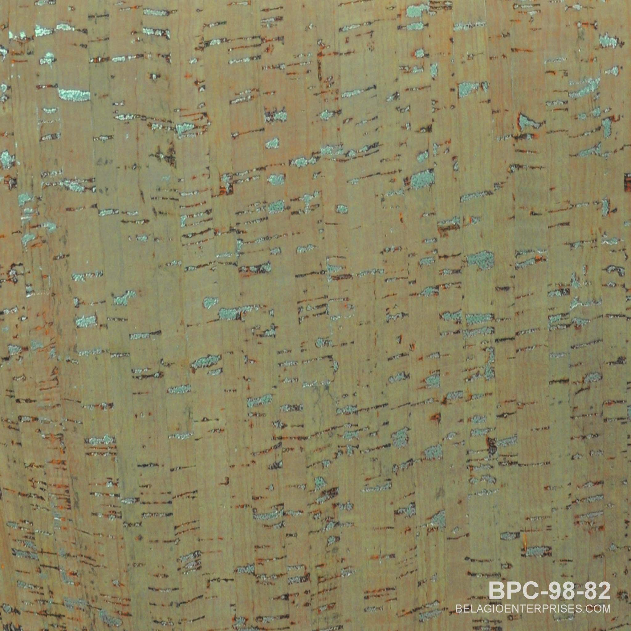 Belagio 18" x 15" Sewing Cloth Material, Cork Fabric, Precut, Metallic ...