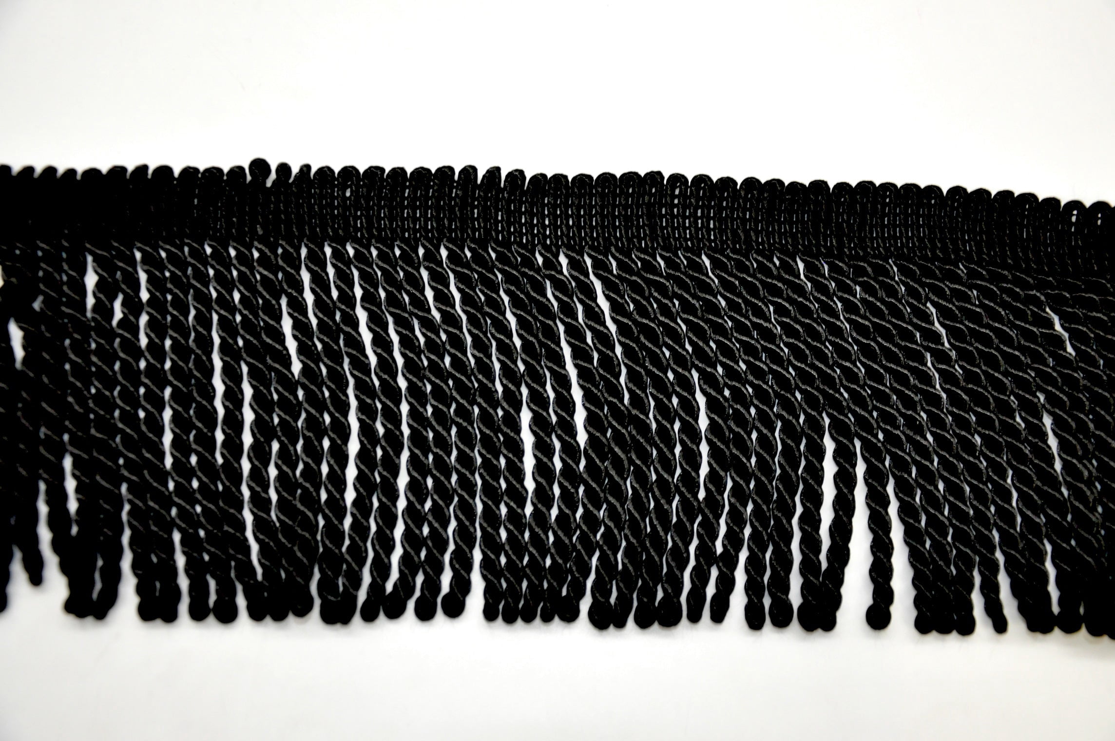 Belagio Bullion Fringe Trim, 6" Wide, Softer Collection, 3 Yards, Black ...